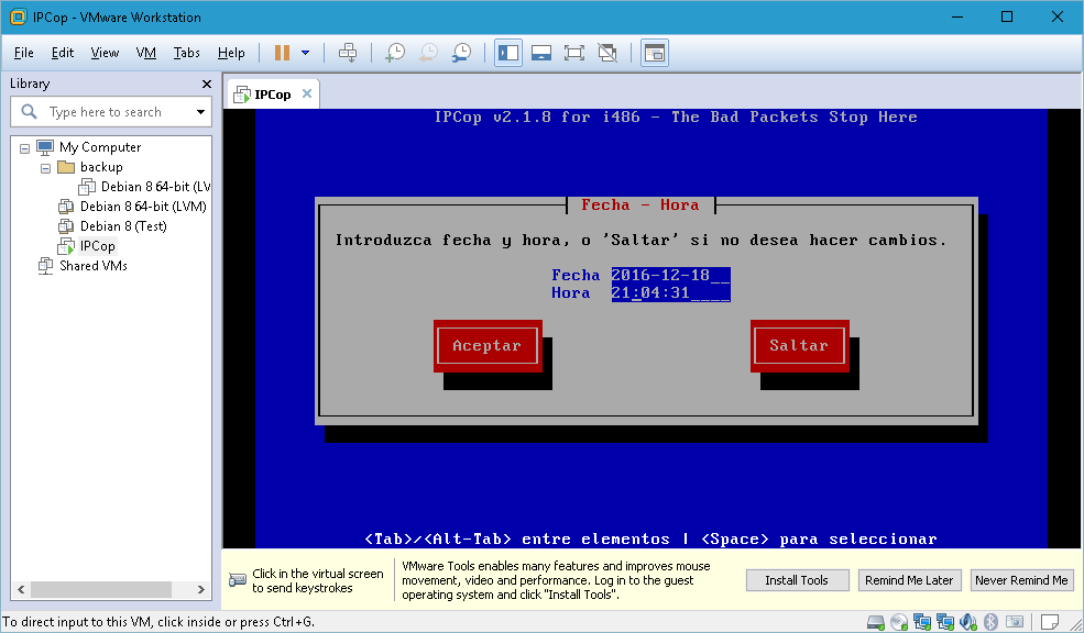 Configurar IPCop como encaminador NAT (Router) | ZeppelinuX
